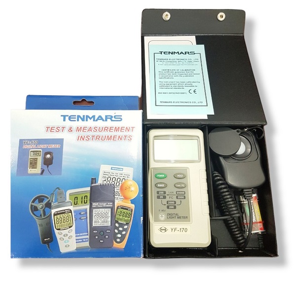 Máy đo cường độ ánh sáng Tenmars YF-170 (20000Lux)