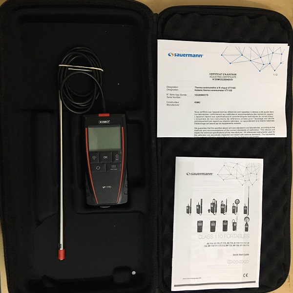 Máy đo tốc độ gió Kimo VT110