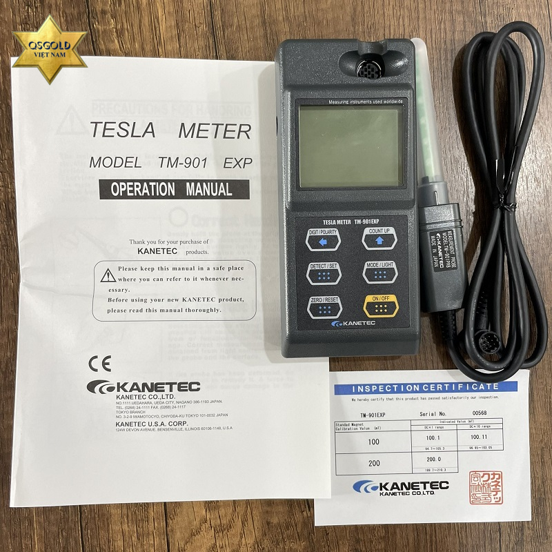 Máy đo điện từ trường Kanetec TM-901EXP